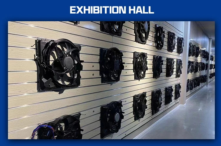 Auto Electric Motor A/c Condenser Fan Radiator Cooling Fan For Mercedes ...