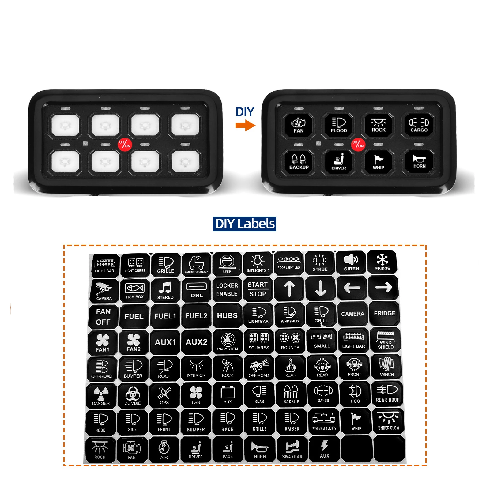 Universal Circuit Control Relay System Box With Automatic Dimmable On ...