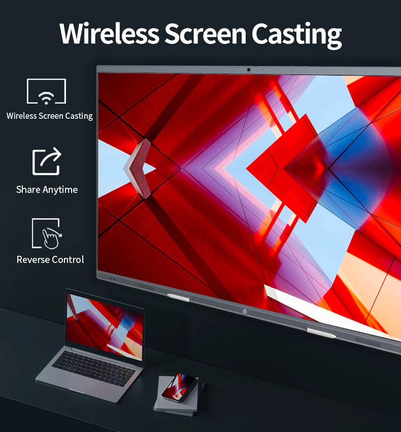 Lt Interactive Touch Screen 4k Android Interactive Flat Panel 65 Inch ...