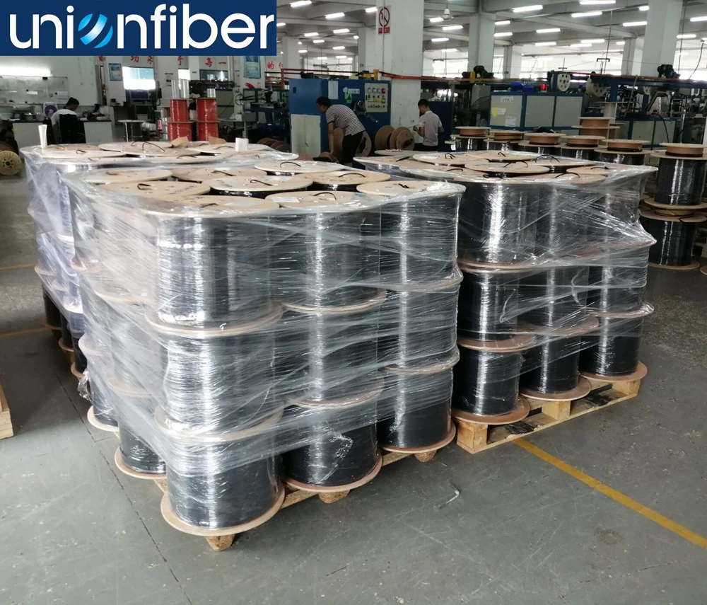 1 2 Core Frp Outdoor Fiber Optic G657a2 Ftth Drop Cable Indoor 4 Core ...