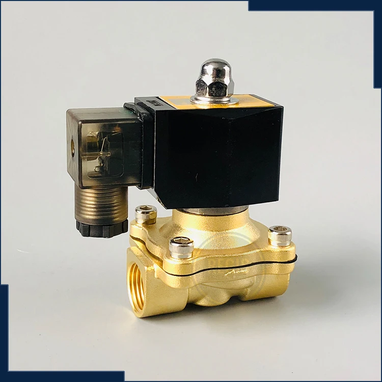 Zs Series 2 Way Direct Acting Solenoid Brass Water Valve Zs-06 Zs-08 3mm Orifice - Buy Solenoid ...