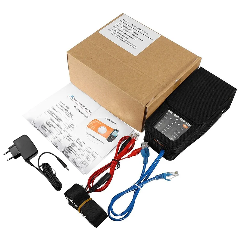 Tm-600 Vdsl Vdsl2 Tester Adsl Wan & Lan Tester Xdsl Line Test Equipment ...