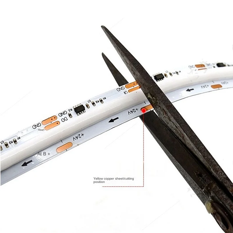 Dream Color Addressable Cob 12v 24v Rgbw Rgb Streifen Flexible 720/m ...