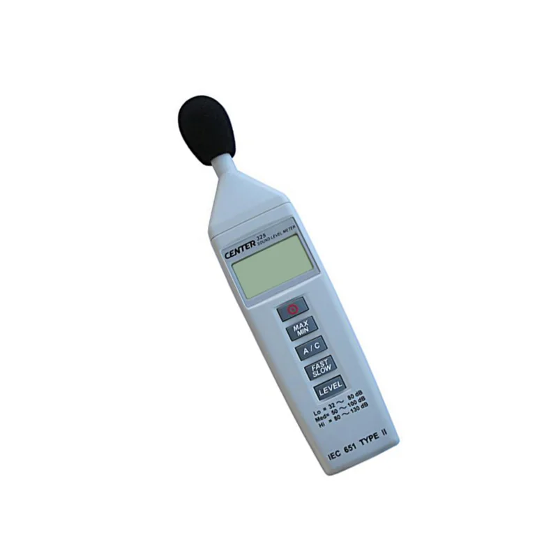 Compact Sound Level Meter Noise Level Tester Resolution 0.1DB CENTER ...