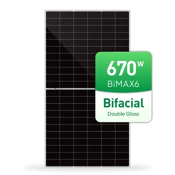 Sunpal Double Glass Bifacial Paneles Solares 650w 700w 750 Watt 1000w ...
