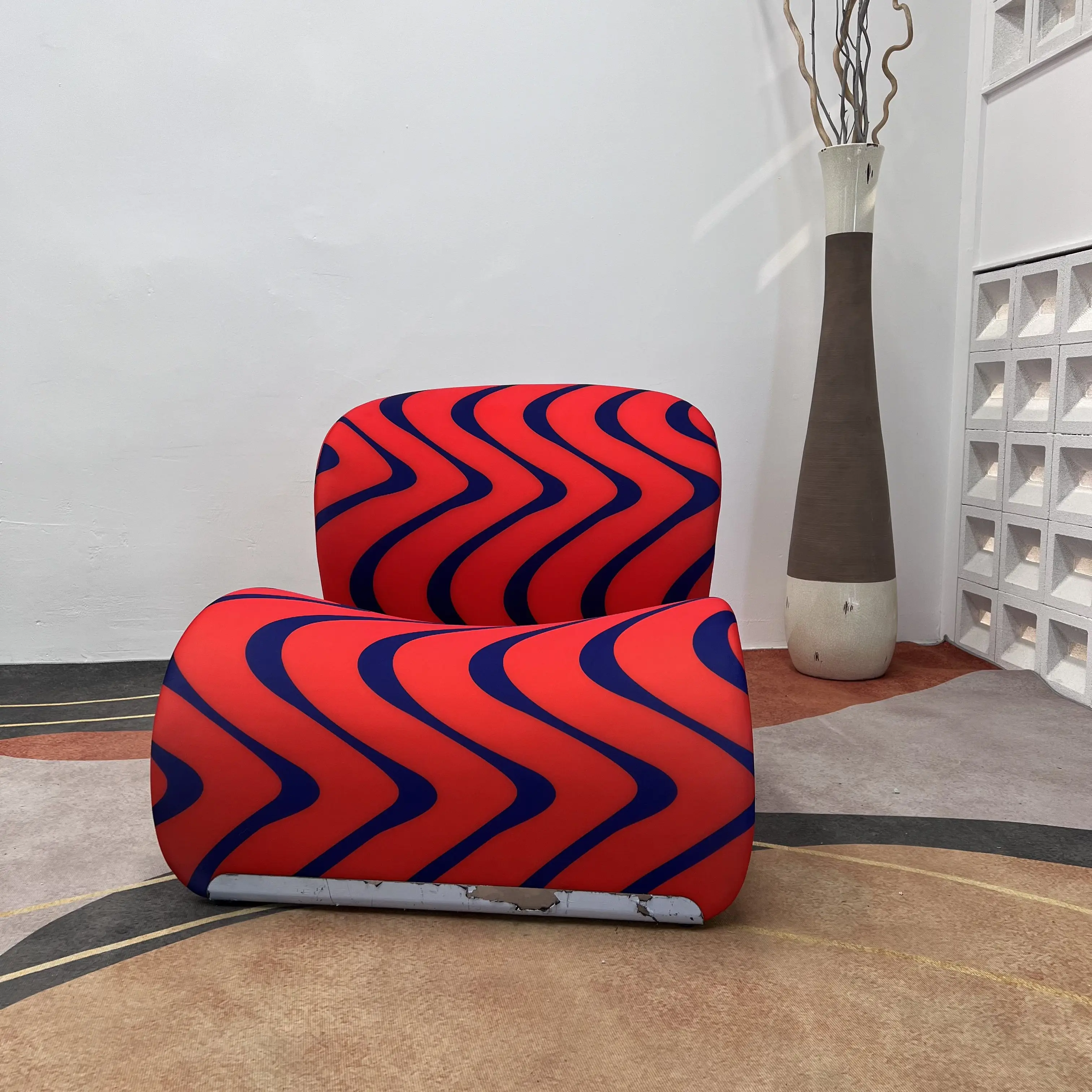 Nordic Design High Back Accent Chair Custom Designer Chair With Strong ...