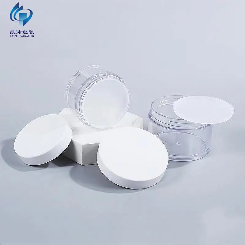 240ml Round Transparent Petg Jars 240g Cosmetic Round Petg Container ...