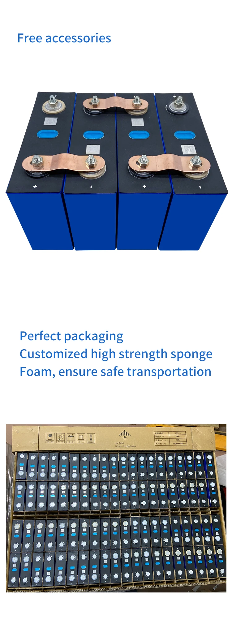 2021 NEW Grade A+ 105ah 3.2v Lithium Lifepo4 Battery Cell ...