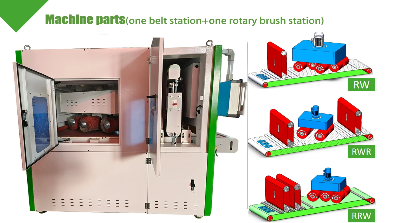 Automatic Efficient Metal Sander Laser Cutting Parts Deburring And ...