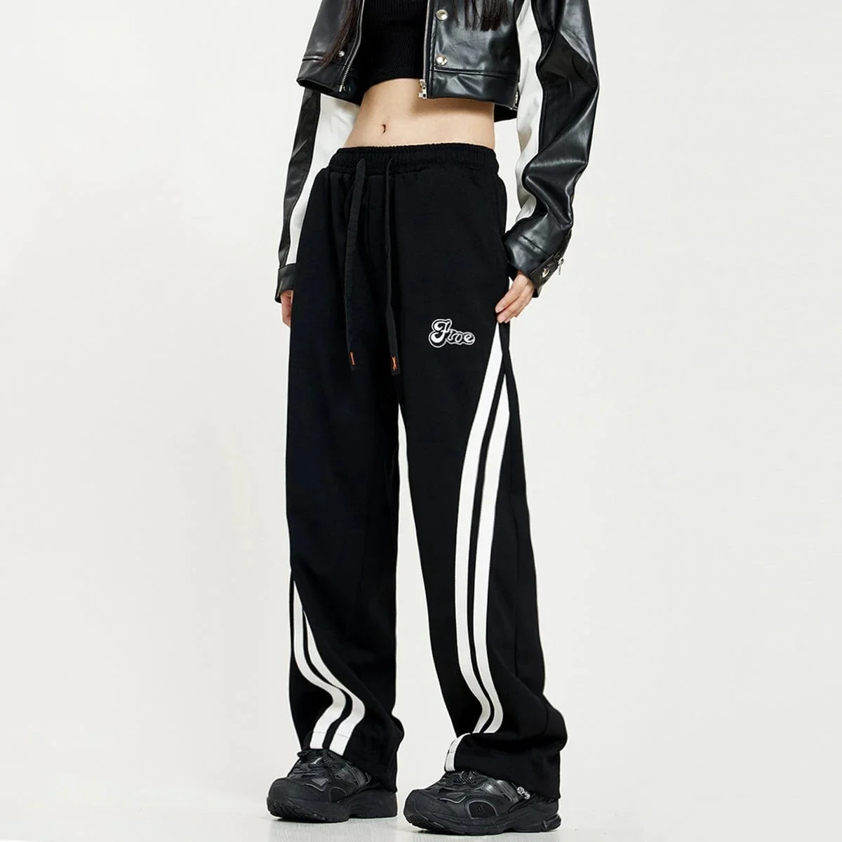 Thick Streetwear Men No Drawstrings Sweatpants Celana Jogger Pants ...