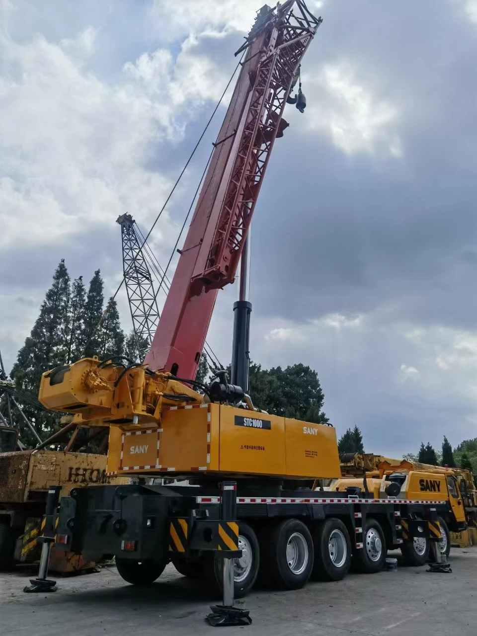 Used 80t Crane Sany Truck Crane 80 Ton Second Hand High Quality Mobile Crane - Buy Sany Crane ...