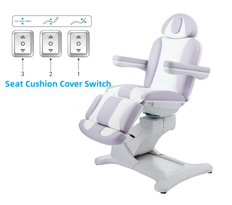 Medical Spa Chair Bed Electric Rotating Massage Tattoo Chair Beauty ...