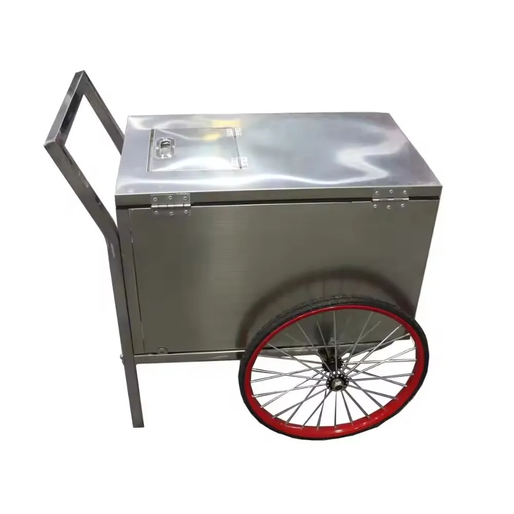Stainless Steel Beverage cooler cart/cooler push cart design/small push ...