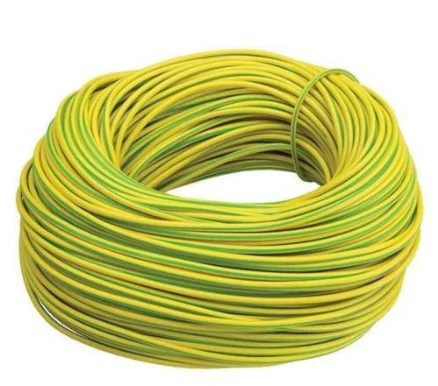 Electrical Ground Wire Color 1.5mm 2.5mm 6mm 10mm Green Yellow Color ...