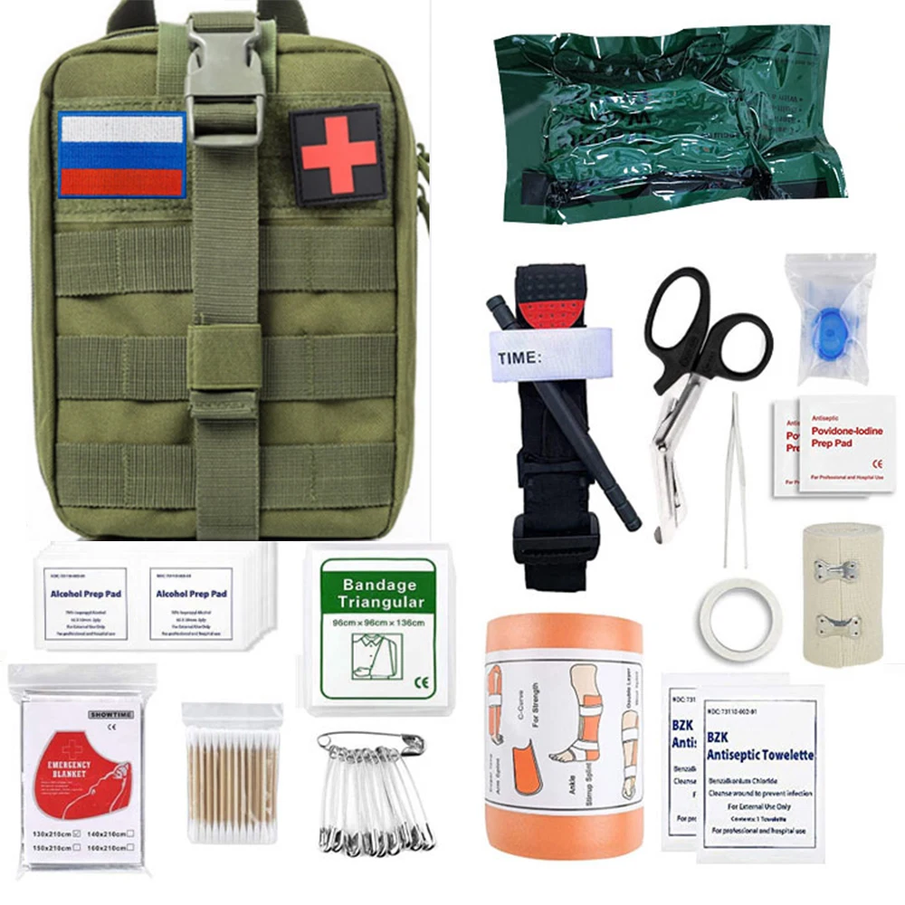Individual Ifak Trauma Medical First Aid Kit With Tourniquet - Buy ...