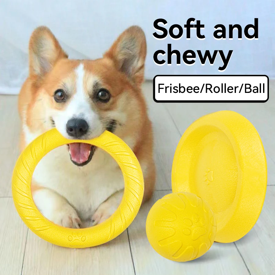 Multiple Rubber Dog Chew Toy Combinations Eva Foam Pet Sports Training ...