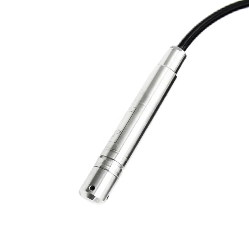 0-10v output liquid level transmitter 100m deep well water level sensor ...