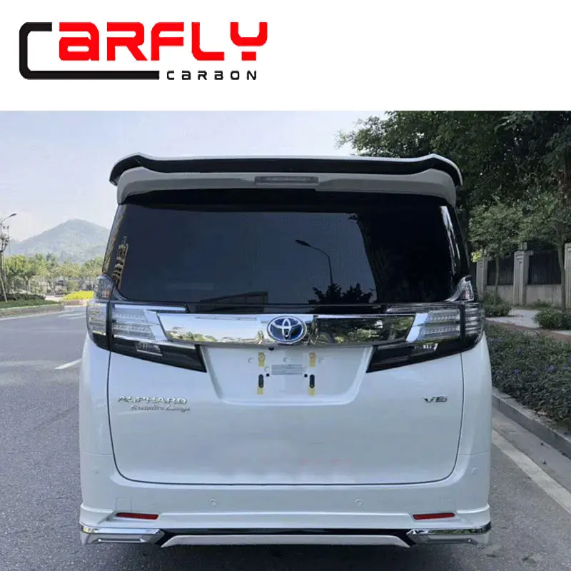 Professional Manufacturer Carbon Fiber Rear Spoiler for Toyota Alphard ...