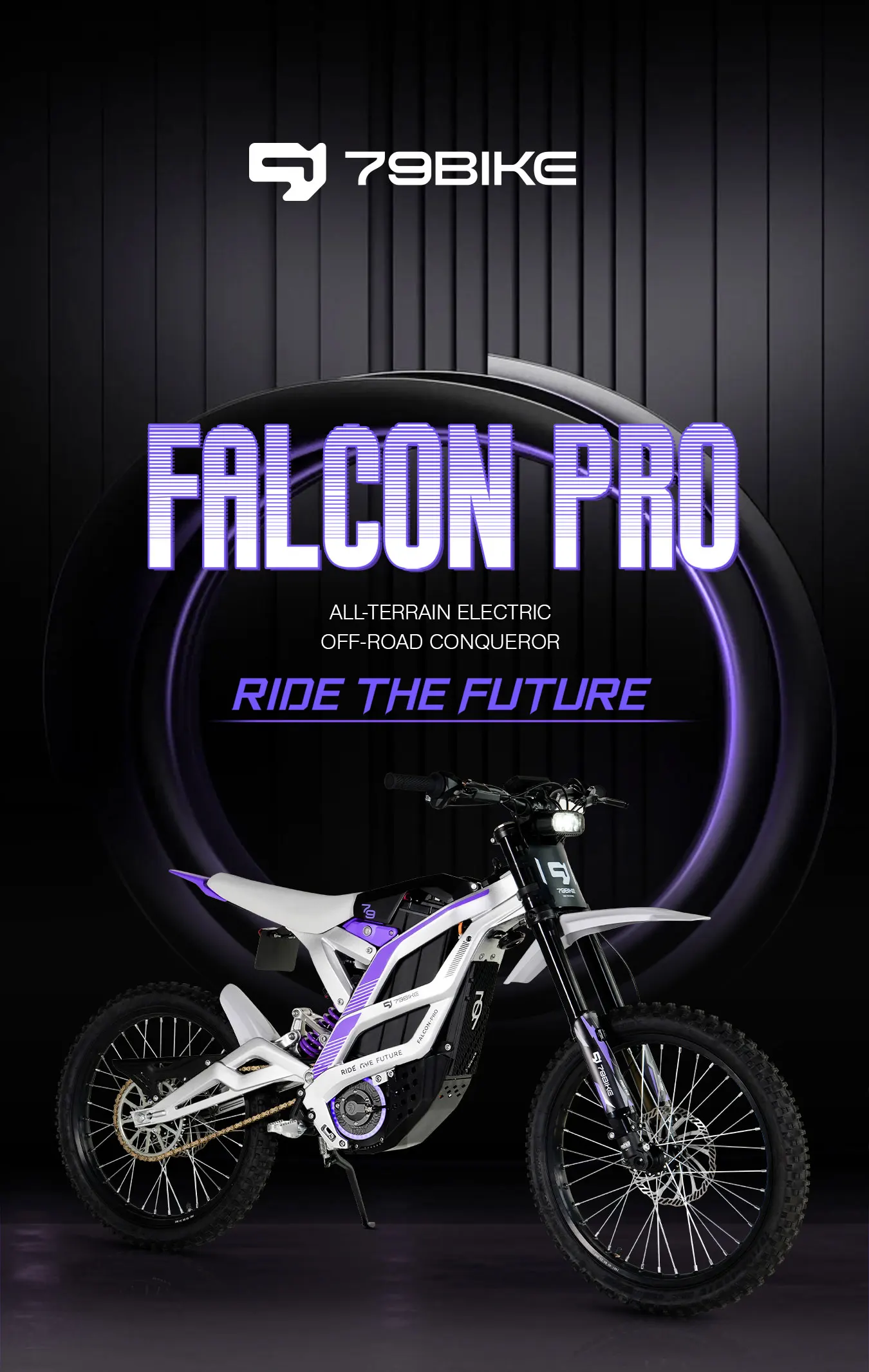 79 Bike Road Legal Falcon PRO US Wearhouse Electric Motorcycle