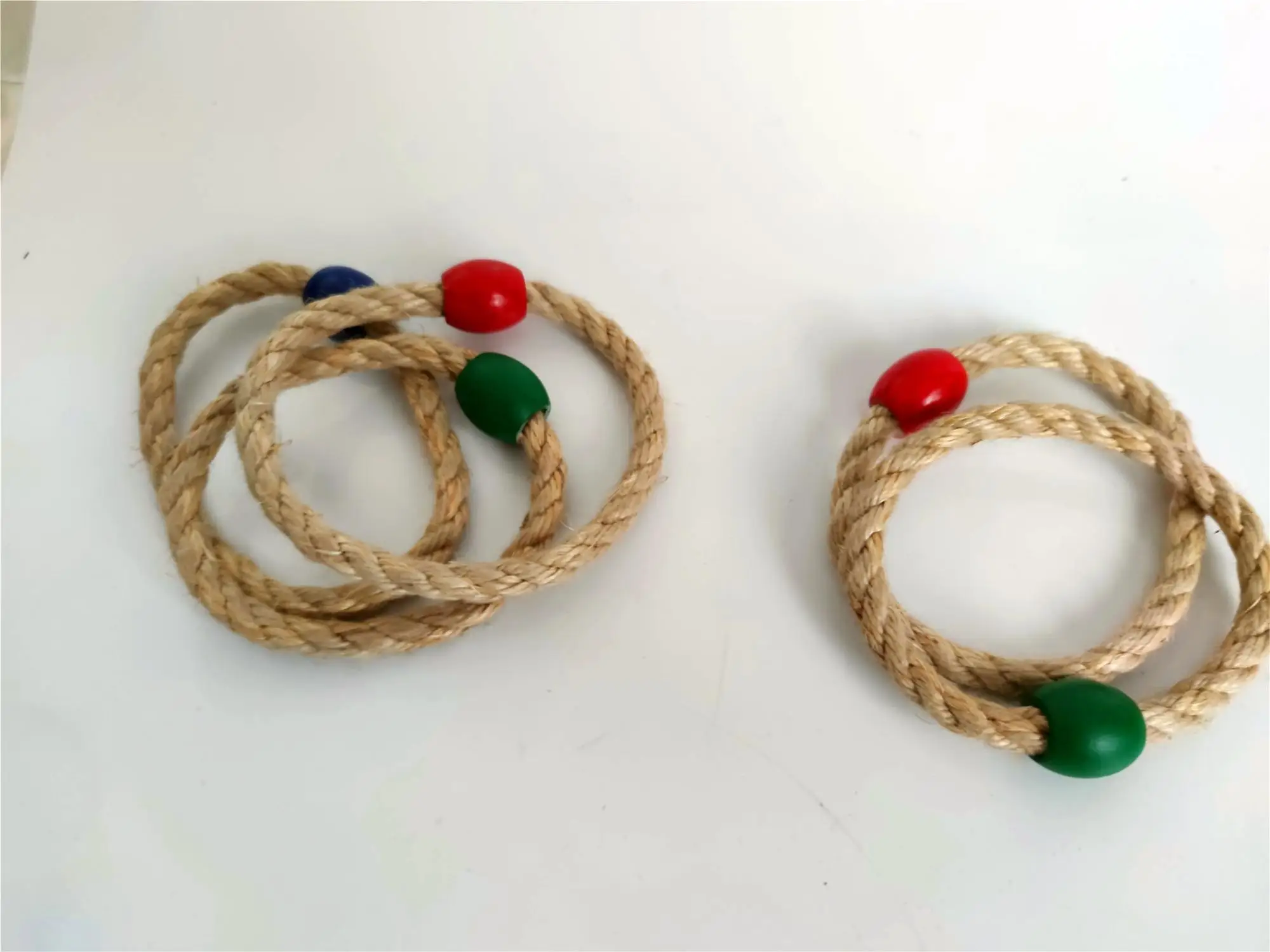 Wooden Ring Toss Quoits Game Set Indoor Outdoor Games Quoits Sets For ...