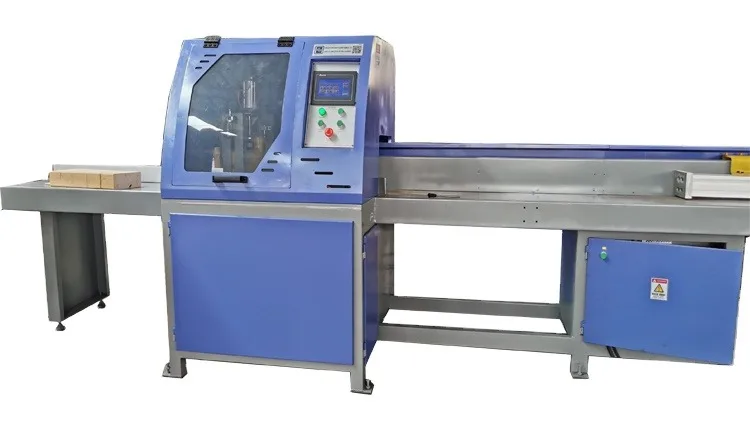 Cnc Wood Cross Cutting Machine Cross Cut Saw With Plc Touch Screen ...