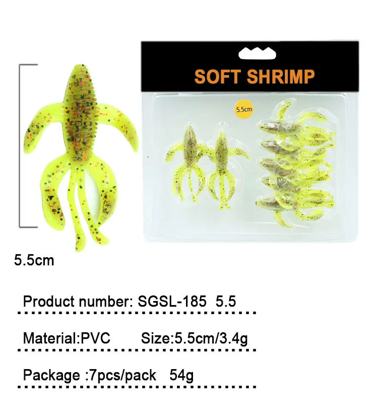 Selco Soft Pvc Fishing Catcher Vivid Fish Swimming Action Artificial ...