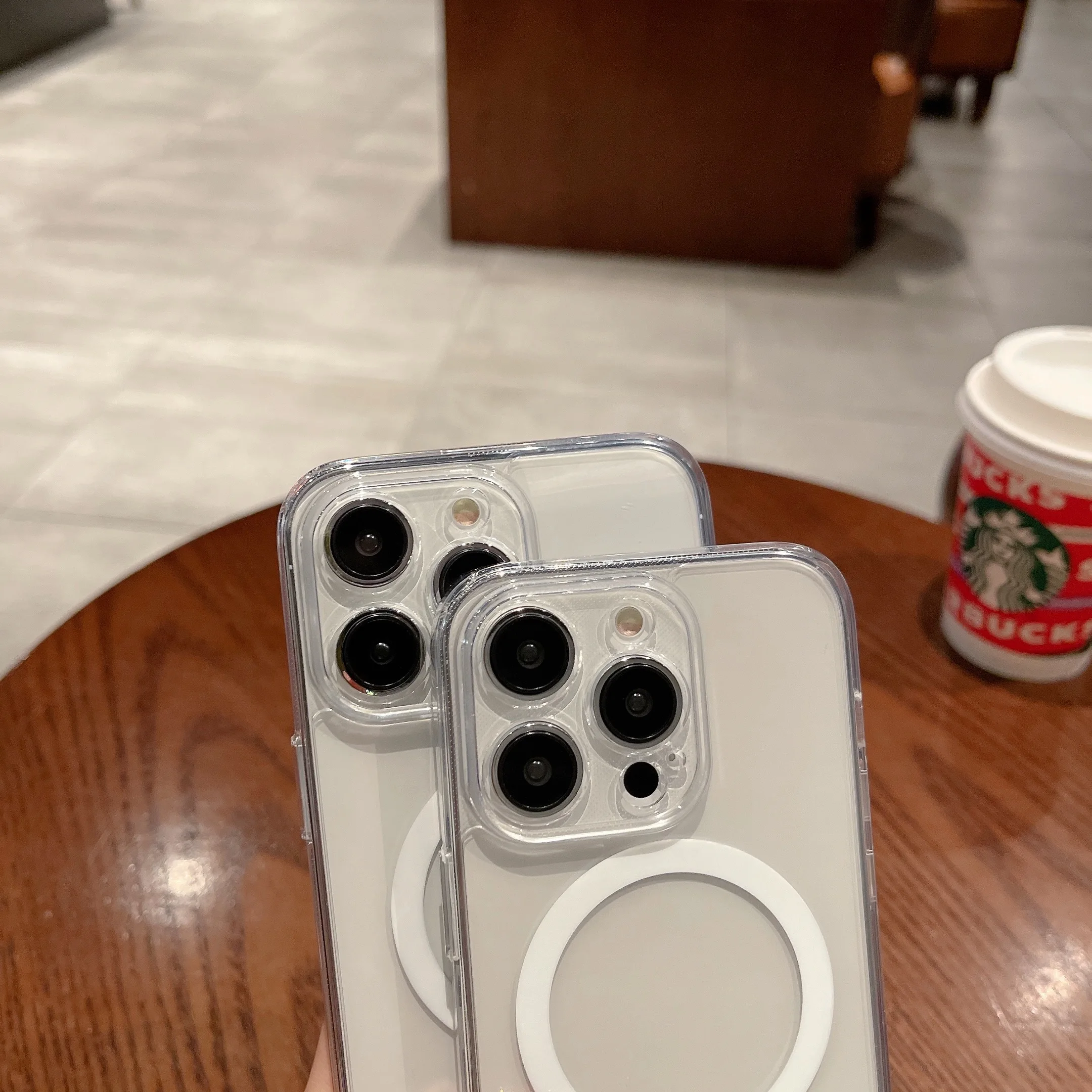 High Quality Transparent Personalized Wireless Charging Mobile Phone ...