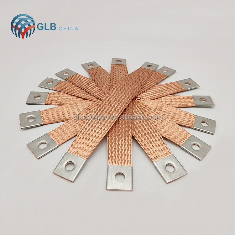 Copper Flexible Wire Connector Copper Ground Strap Bridge Grounding ...