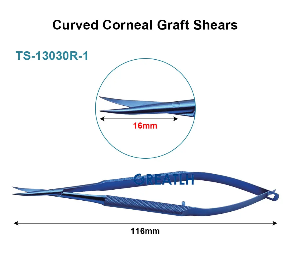 Titanium Ophthalmic Conjunctival Forceps - Micro Surgery