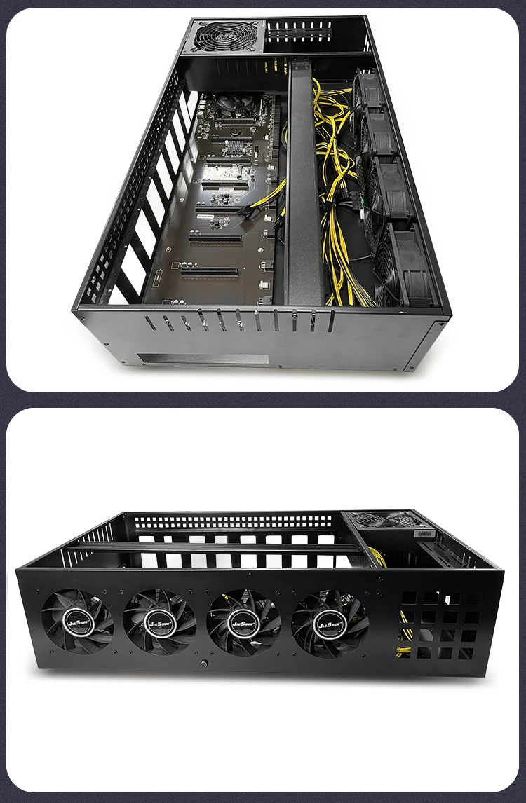 6u 8gpu Computer Machine Shelf Cpu 12gpu Onda Motherboard Case Storage ...