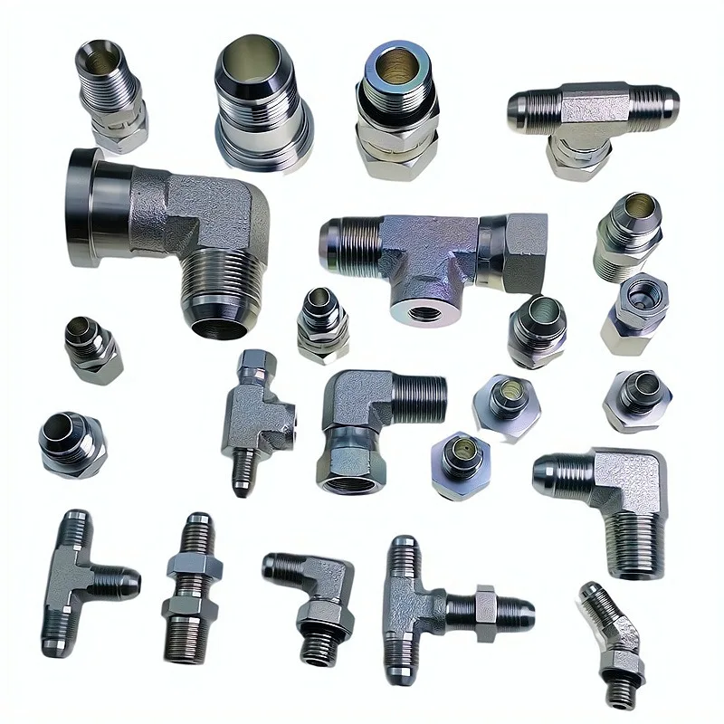 Hydraulic Fittings Adapters 90 Degree Reusable Hydraulic Hose Fittings ...