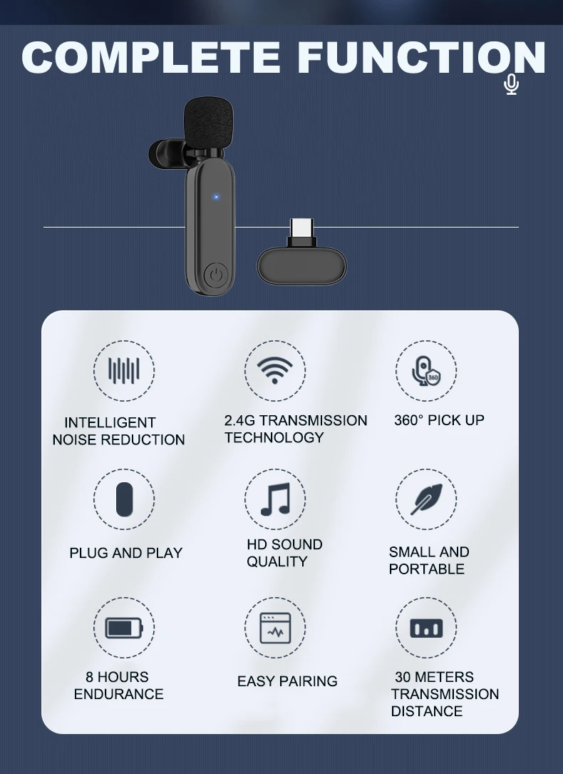 New Arrival Latest Design Wireless Microphones Professional Wireless ...