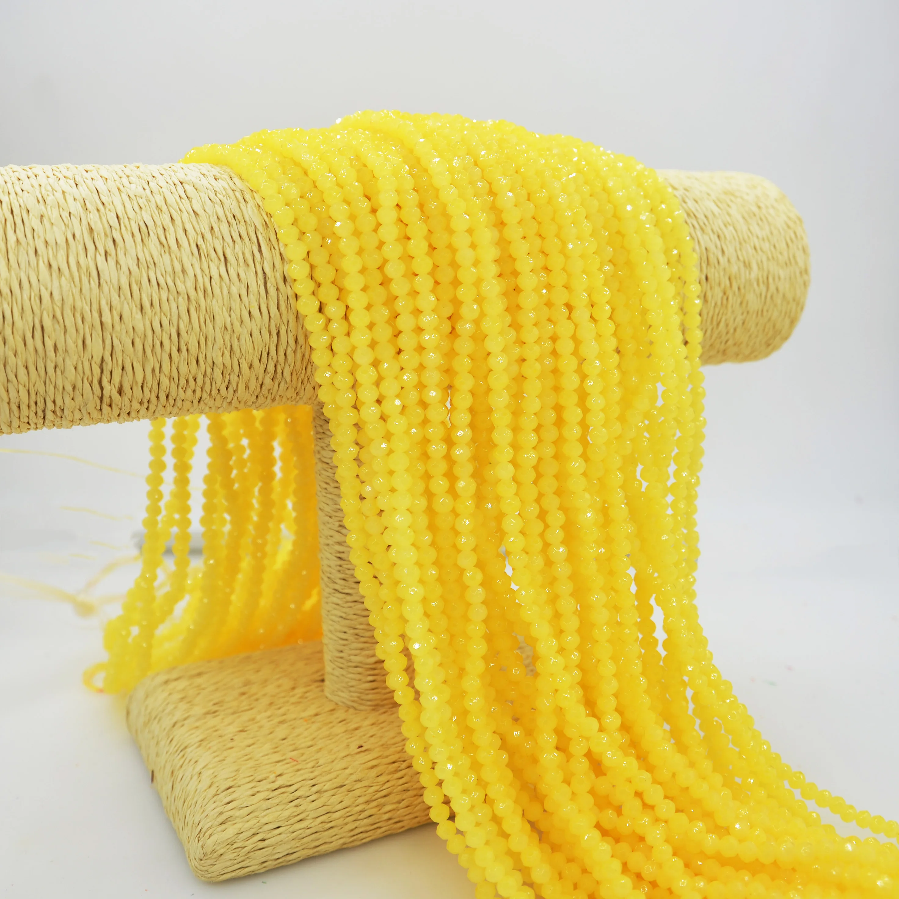 JC Crystal Beads - Customized Colors & Faceted Rondelles