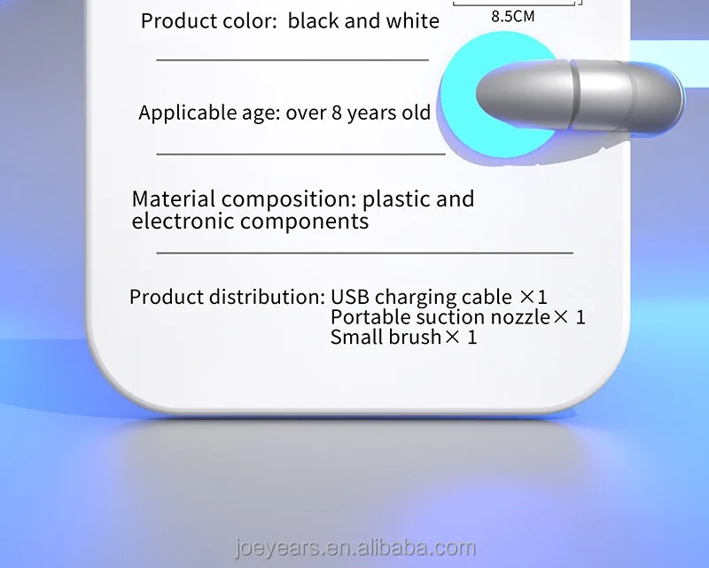 Creative Robot Desktop Cleaner 500mAh Rechargeable Keyboard Vacuum Cleaner Mini Wireless USB ...