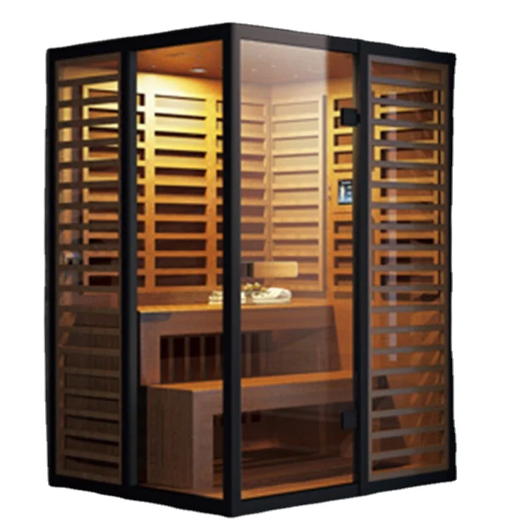 Alibaba.com: 3-person low EMF ozone steam infrared sauna room with CE ...