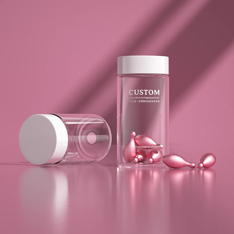 Custom Pet Capsule Container - 120ml & 180ml Options