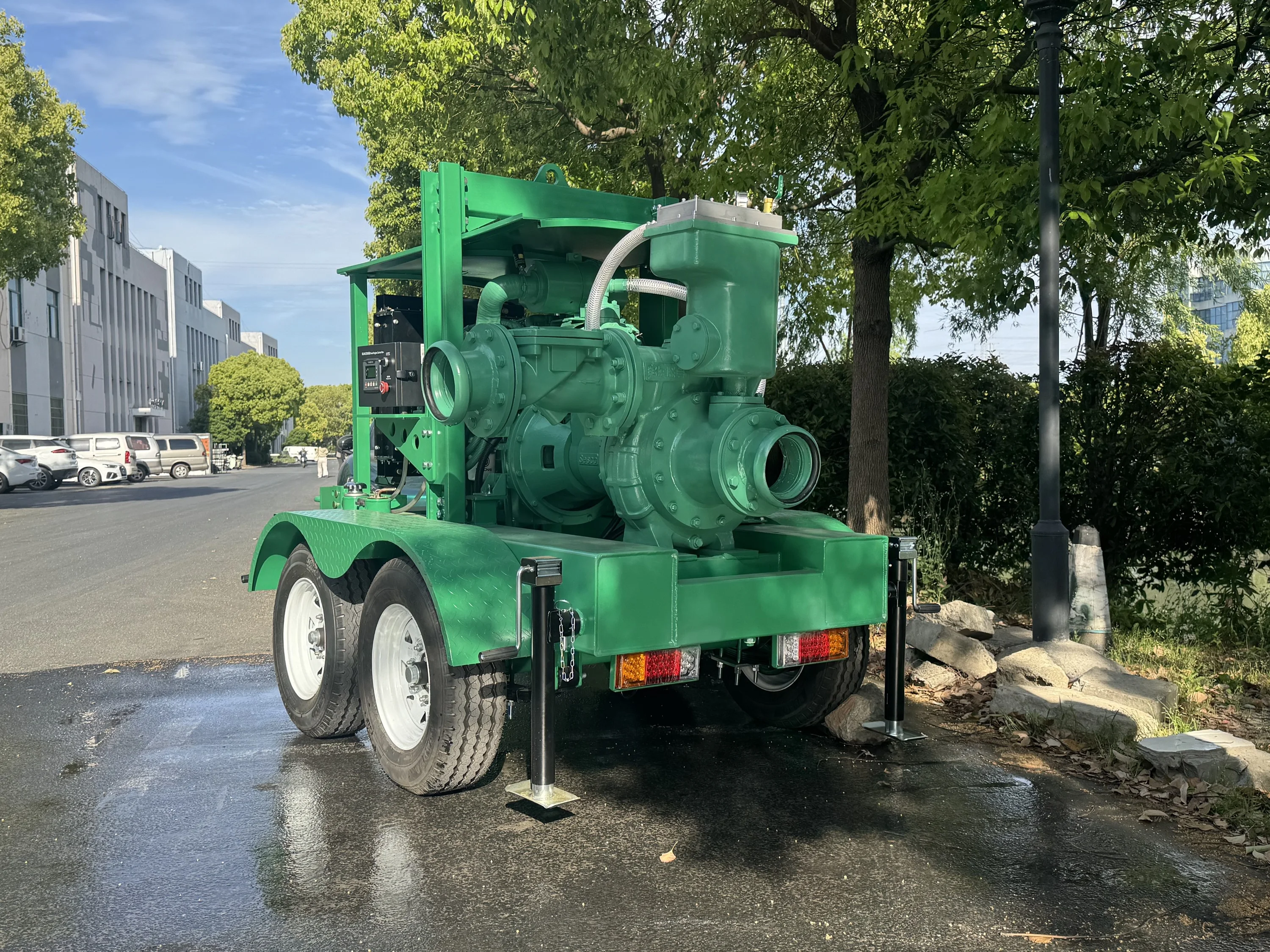 Diesel Engine Powered Self-Priming Centrifugal Pump for Flood Control ...