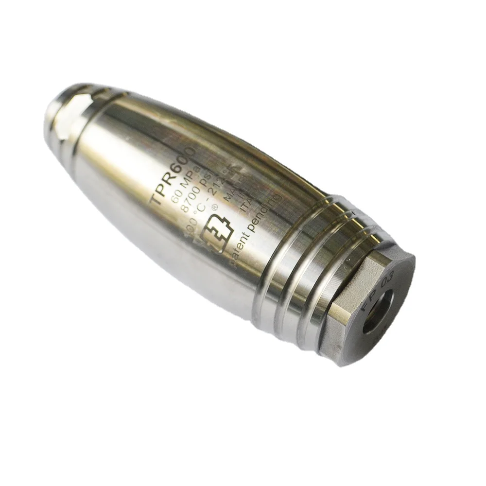 22000psi 1500bar High Pressure Condenser Pipe Cleaning Spinning Nozzle ...