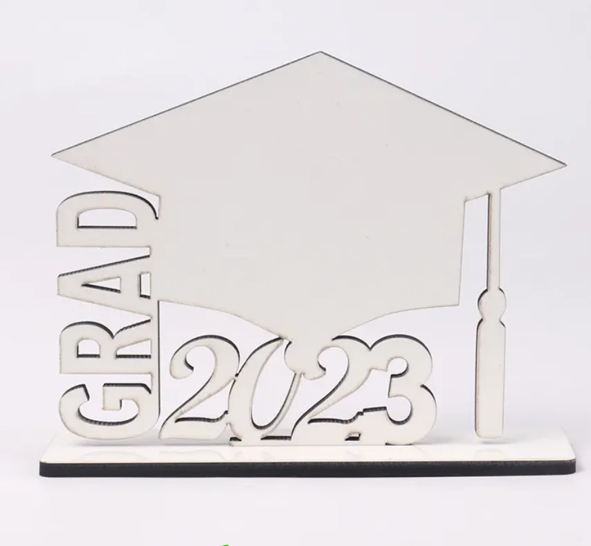 Custom Wooden Mdf Senior Graduation Cap 2024 Photo Frame For ...