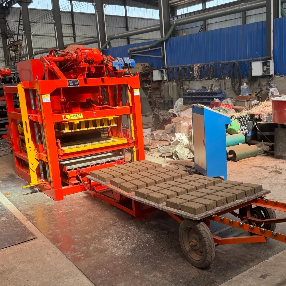 High-Capacity Rapid Production Cement Block Manufacturing 4-25 Brick ...