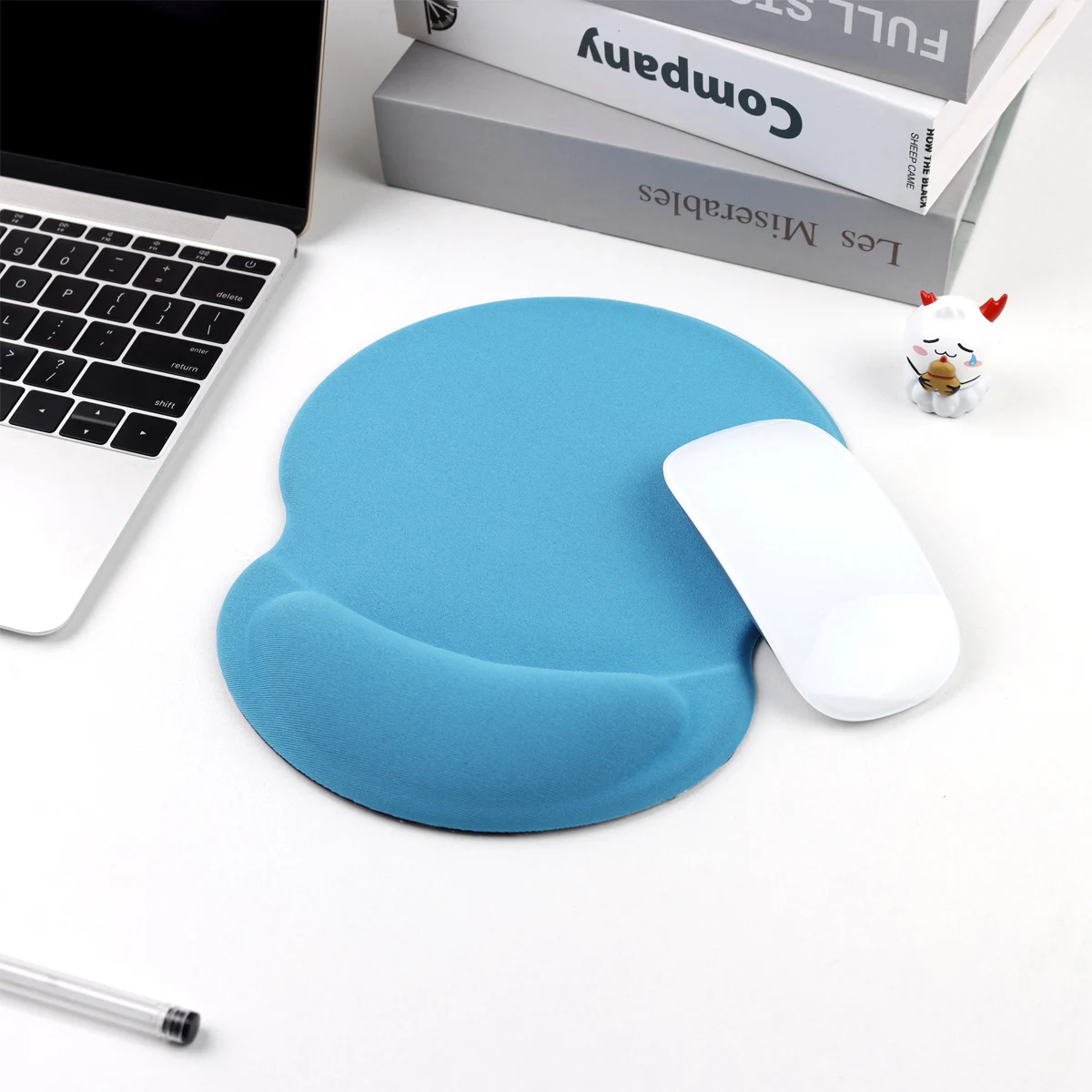 Promotional Ergonomic Printing Office Desk Mouse Mat With Wrist Rest 3D ...