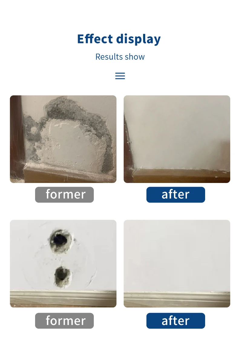 Domestic White Wall Repair Waterproof And Mildew-proof Wall Patching ...