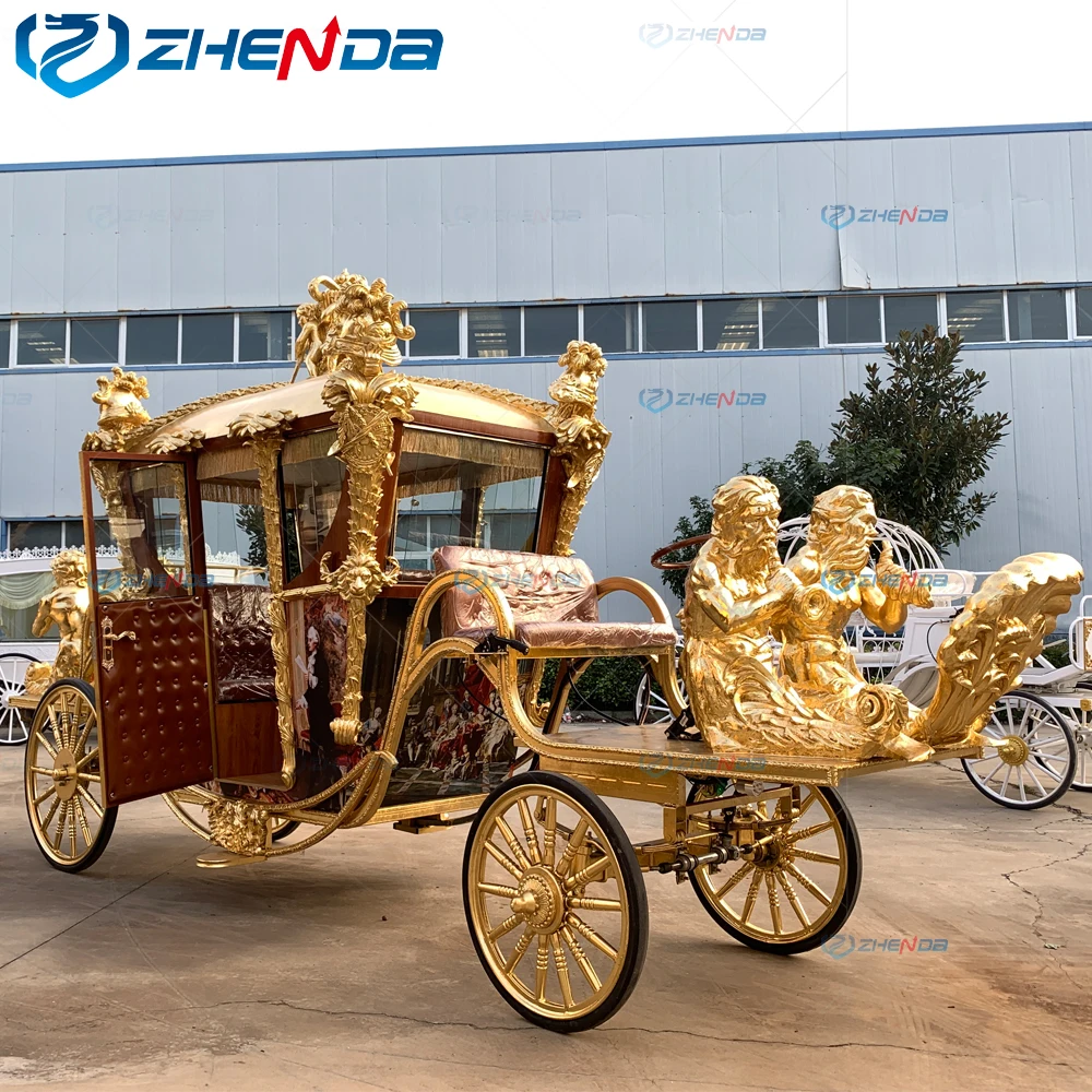 Golden Luxury Classical Princess Royal Carriage for Sale