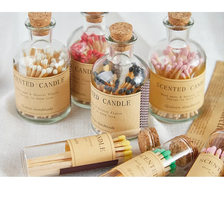 Wholesale Bulk Order Custom Matches for Candles Personalized Design ...