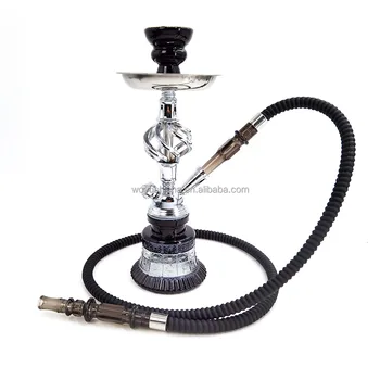 Wholesale Tobacco Shisha Glass Hookah 1 Or 2 Pipes Cheap Hukka Pot ...