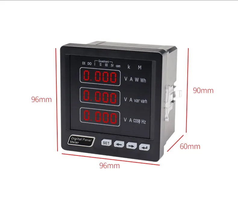 Dongchuan DQ703E-9SYX Multifunction Meter - RS485 Digital Panel