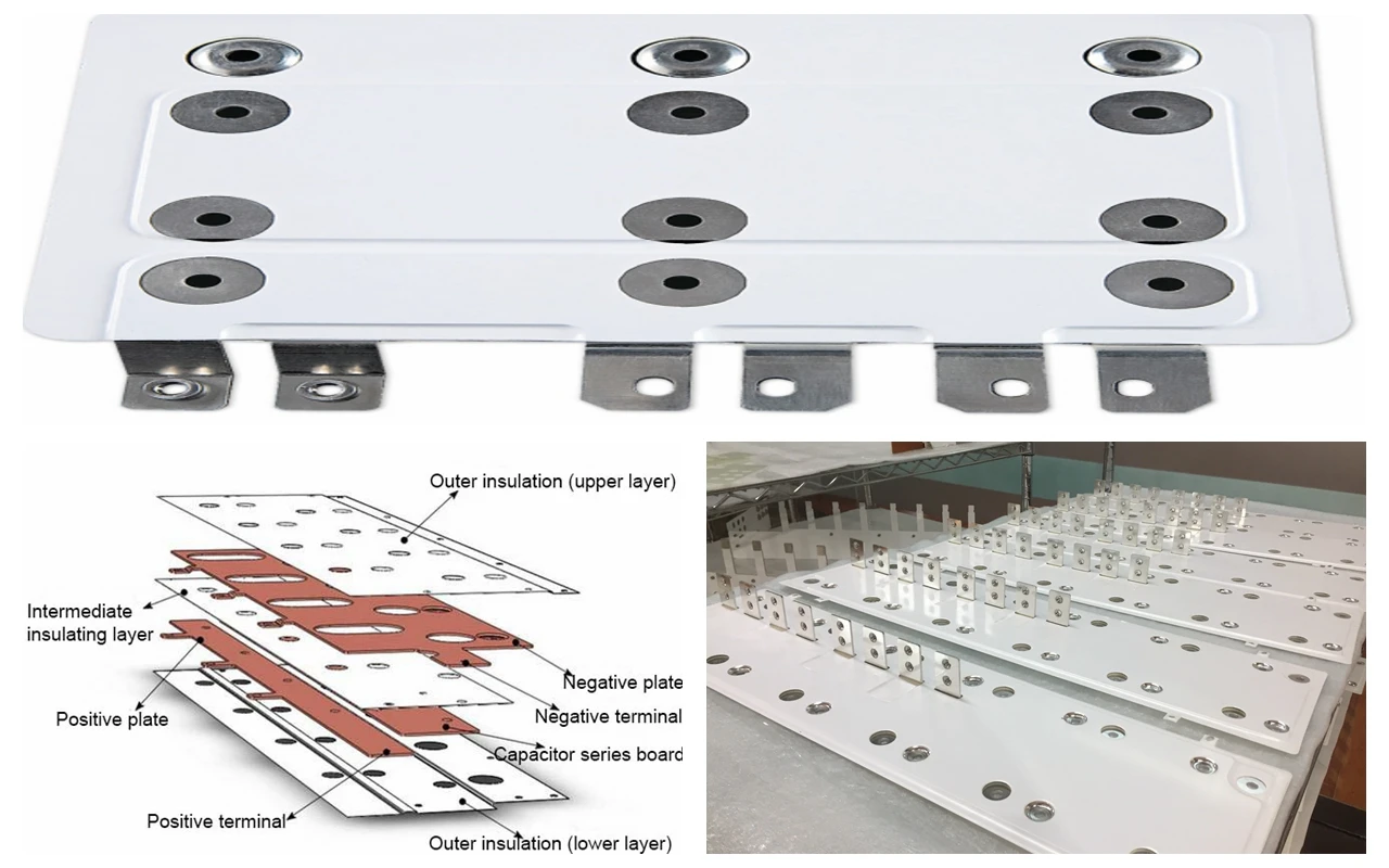 Laminated Busbar Copper Bus Bar Composite Bus Bar For Power ...