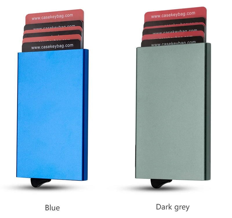 Casekey Oem New Style Auto -eject Mini Minimalist Men Wallet Metal ...