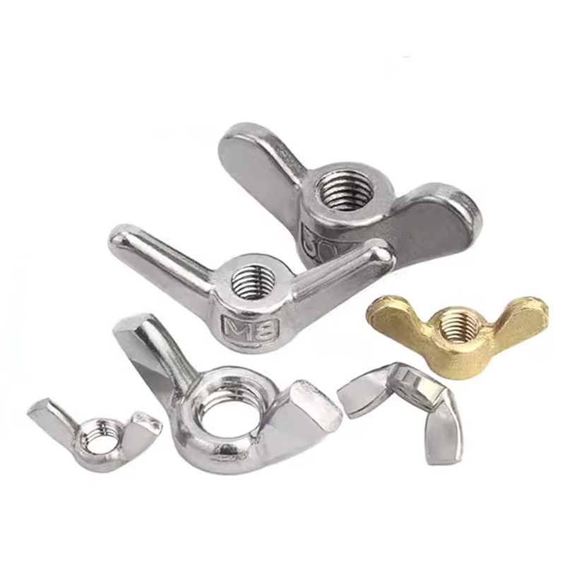 din315 Galvanized Butterfly Wing Nut And Wing Screw Bolt M2 M6 M8 M10 ...