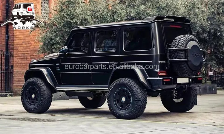 W464 4x4 Fender Flares for G-Class W463A 2018-2020 25cm Wide DRY Carbon ...